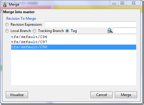 Git & TFS Working Together – Version 2